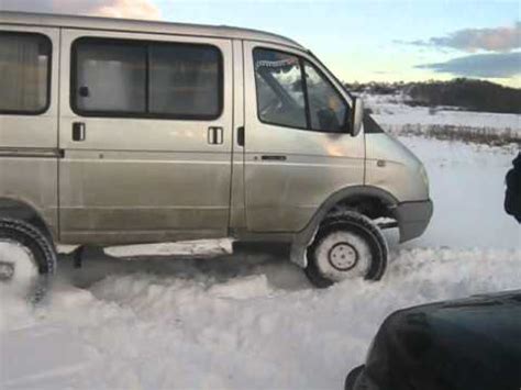 Соболь Баргузин 4х4 по снегу - YouTube