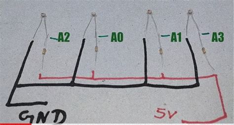 How Do I Connect One Servo Four Ldr And One Motor Driver That Have