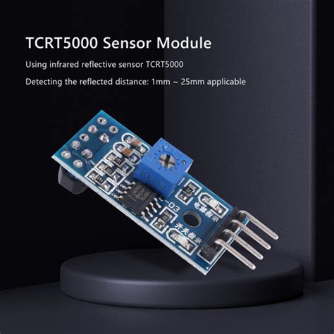 10pcs Tcrt5000 Módulo De Sensor Reflectante Infrarrojo Barre Cuotas Sin Interés