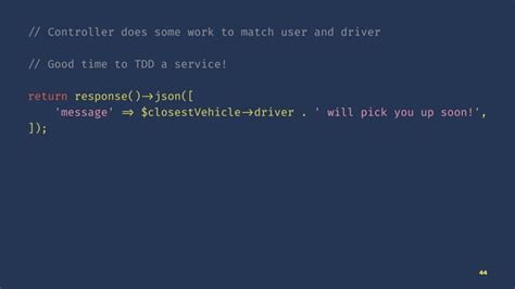behavior driven development and laravel ppt