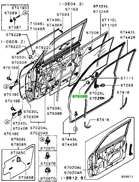 Buy Genuine Mitsubishi MR573227 Damper,fr Door;damper,rr Door. Prices ...