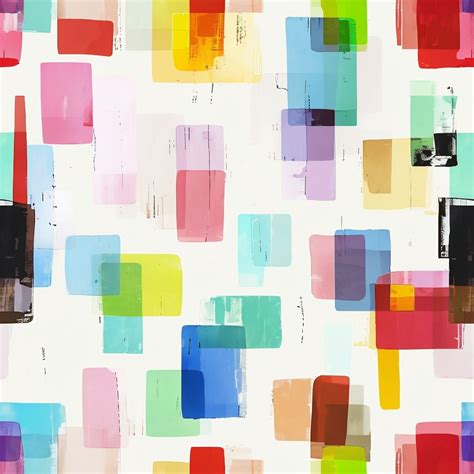 Vibrant Geometric Shapes Abstract Pattern Artwork Social Media Post Playground