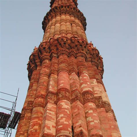 Qutub Minar Architecture Drawing