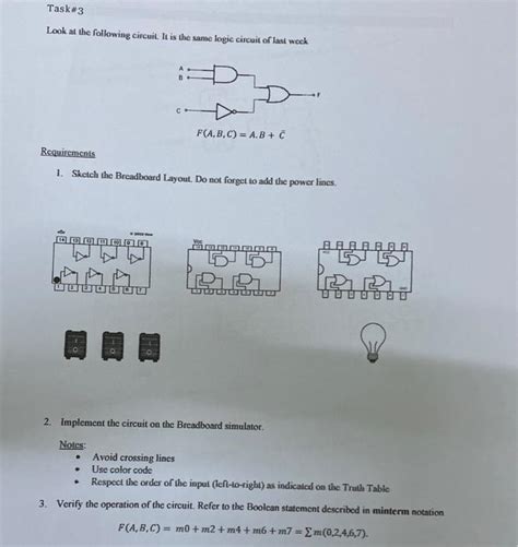 Solved Task Look At The Following Circuit It Is The Same Chegg