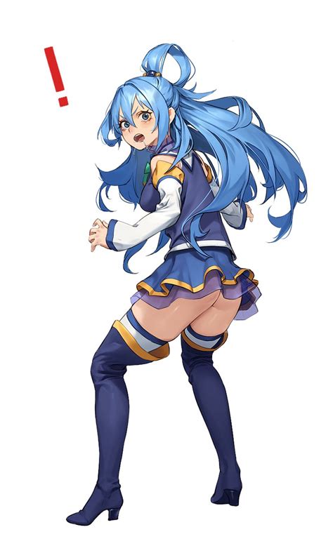 Anime Adult Ass Aqua Konosuba Oshiri Aqua Konosuba Аква