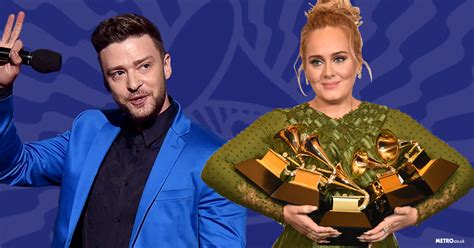 Justin Timberlake Doesnt Think Adele Deserved Album Of The Year Grammy Metro News