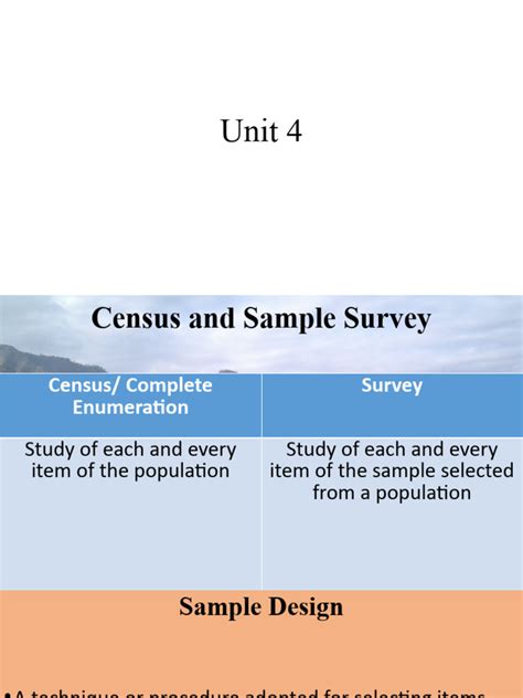 ch4 sampling design pdf sampling statistics margin of error