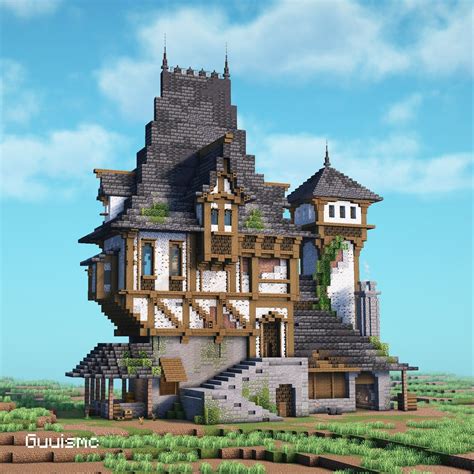 Minecraft House On Hill Artofit