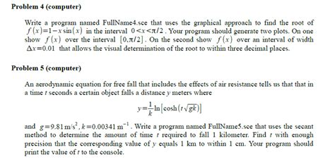 solved problem 4 computer write a program named
