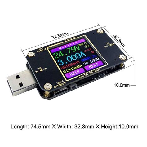 Makerhawk Usb Multimeter Usb Voltmeter Ammeter Load Tester Usb Voltage Current Pd Battery Power