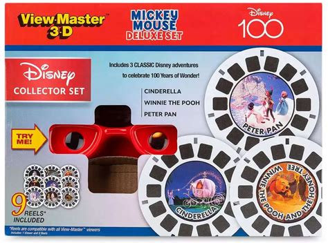 View Master Disney100 View Master 3 D Disney Collector Set Mattel Toys Toywiz
