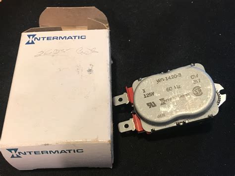 Intermatic Wg 1420 3 Timer Motor 125 V 60 Hz 3 W New Vintage Time Parts