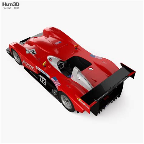 Panoz Lmp 01 2002 3d Model Download Sports Car On