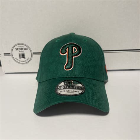 New Era 39thirty Philadelphia Phillies Green Irish Hat Multiple Sizes