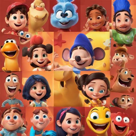 Create A Disney Pixar Inspired Poster With The Character Being A 28
