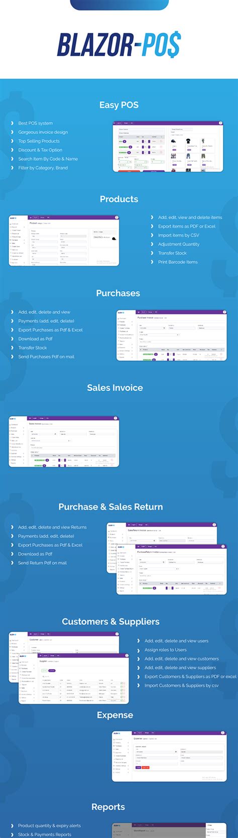 Blazor Pos Advance Inventory And Sales Management System By Dotnetapps 266785 Codelib