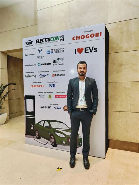 Abhishek Chaurasia On Linkedin Evreporter Electricon2024 Evcharging Sustainability