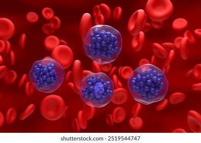 Diffuse Large B Cell Lymphoma Dlbcl Closeup Stock Illustration Shutterstock