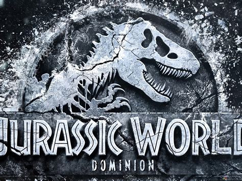 Jurassic World Dominion Logo Posteri 4k Duvar Kağıdı Indir