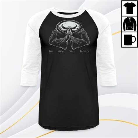 Nu Metal Agenda Store Merch Nu Metal Will Provide Baseball T Shirt