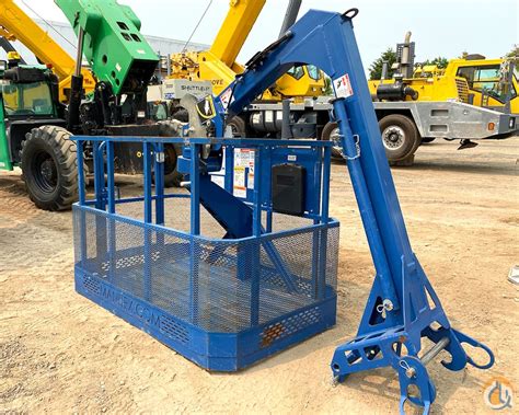 Manitex 2 Man Quick Attach Rotating Steel Man Basket Manitex Man Basket Man Baskets Crane Part