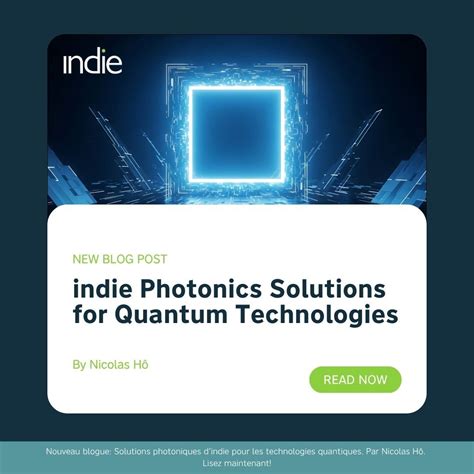 Quantumtech Photonics Quantumcomputing Indie Photonics Bu