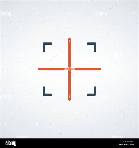 Square Sniper Accuracy Target Scope Or Sight Stock Vector Illustration Isolated On White Square Sniper Accuracy Target Scope Or Sight Stock Vector Illustration Isolated On White