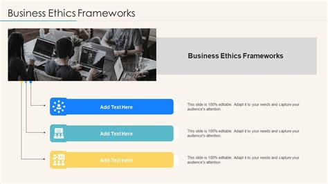 Business Ethics Frameworks In Powerpoint And Google Slides Cpb PPT Example