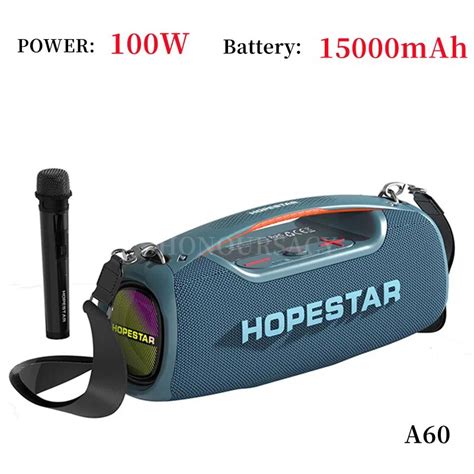 Hopestar A60 100W Bluetooth Speaker High Power Outdoor Portable ...