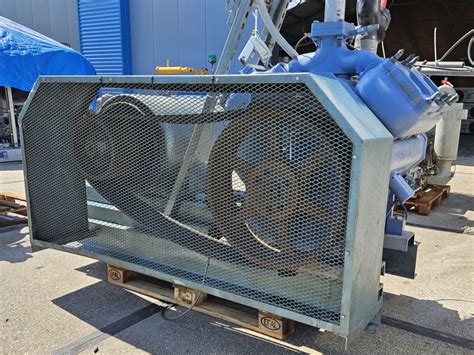 Used Grasso V 700 Reciprocating Compressor Freon Hos Bv