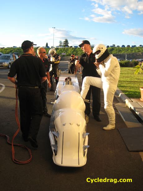 Australian Top Fuel Motorcycle Racer Jay Upton Ready For Sydney Dragways East Coast Thunder