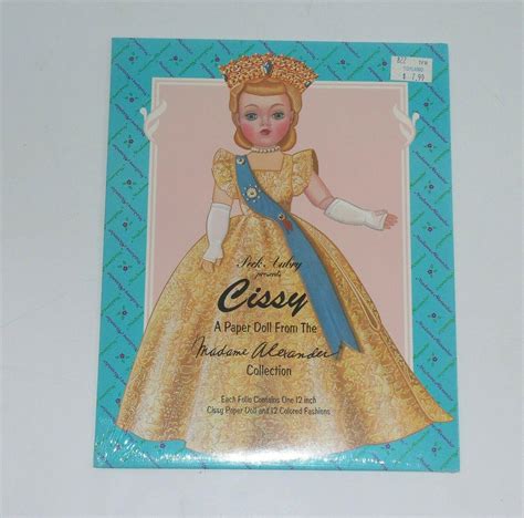 Paper Doll Book 1994 Peck Aubry Cissy Madame Alexander Ltd Ed Uncut Sealed 3823109125