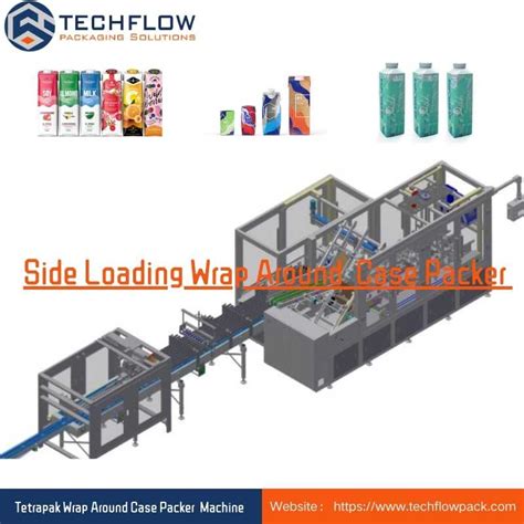 Hot Selling Automatic Side Loading Wrap Around Case Packer Supplier