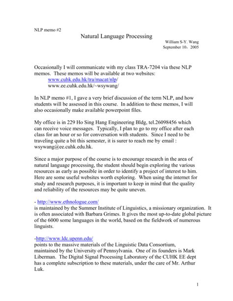 Npl Natural Language Processing