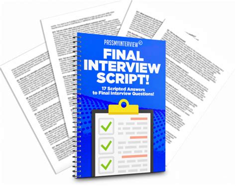 Final Interview Script 17 Interview Questions And Answers