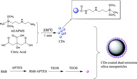 Carbon Dots Based Dual Emission Silica Nanoparticles As Ratiometric