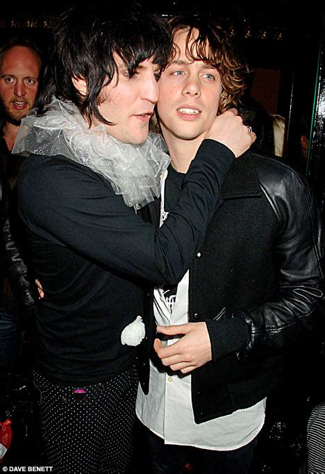 Just What Was Lily Allen Doing In The Gents With Johnny Borrell And Noel Fielding Daily Mail