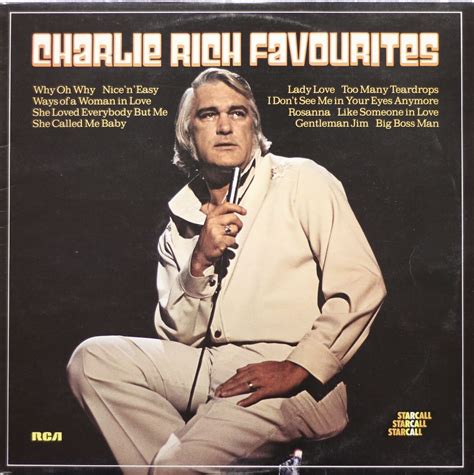 Charlie Rich Charlie Rich Favourites Lp Käyt Äänilevykauppa älppärifi