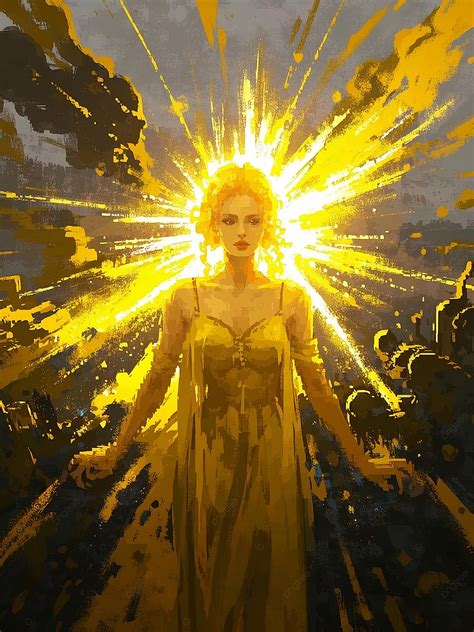 Pixel Wind Woman Glows Background Wallpaper Image For Free Download