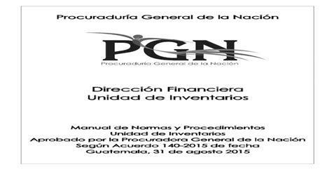 · El Inventario De Bienes Muebles Es El Registro Por Cuentas Detalle