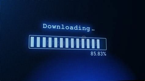 4k Transfer Loading Bar Downloading Barloading Screen Pixelated