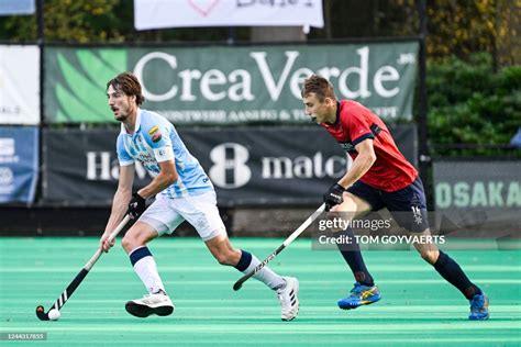 Gantoises Antoine Kina And Dragons Thomas Crols Pictured In Action News Photo Getty Images