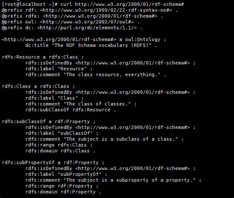 sparql how to get rdf data returned by remote iri through linux
