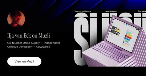 Ilja Van Eck On Muzli