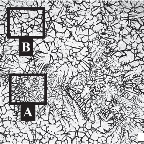 α Al Grain Boundary Microstructures Of As Cast Al Cu3 Si Mg Alloy A