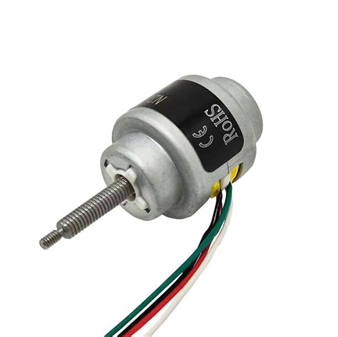 Vsm20b 048s Non Captive Linear Stepper Motor With Run Through Lead
