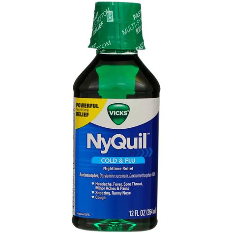 Nyquil Bottle Fdas Warning About Nyquil Chicken Increased Searches
