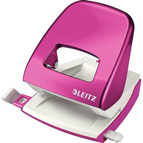Leitz Perforateur 30 Feuilles Réglette De Guidage Avec Marquages Des