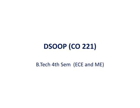 Dsoop Co 221 1 Pdf