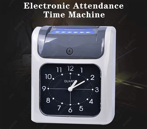 Electronic Time Recorder Employee Time Recording Attendance Machine